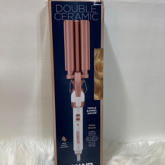 Conair | Hair | Conair Double Ceramic Triple Barrel Waver | Poshmark